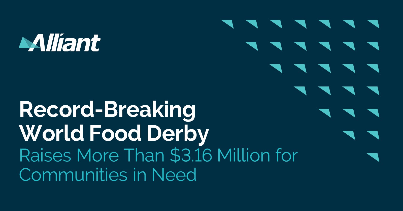 Alliant Insurance Services Raises More Than $3.16 Million for ...